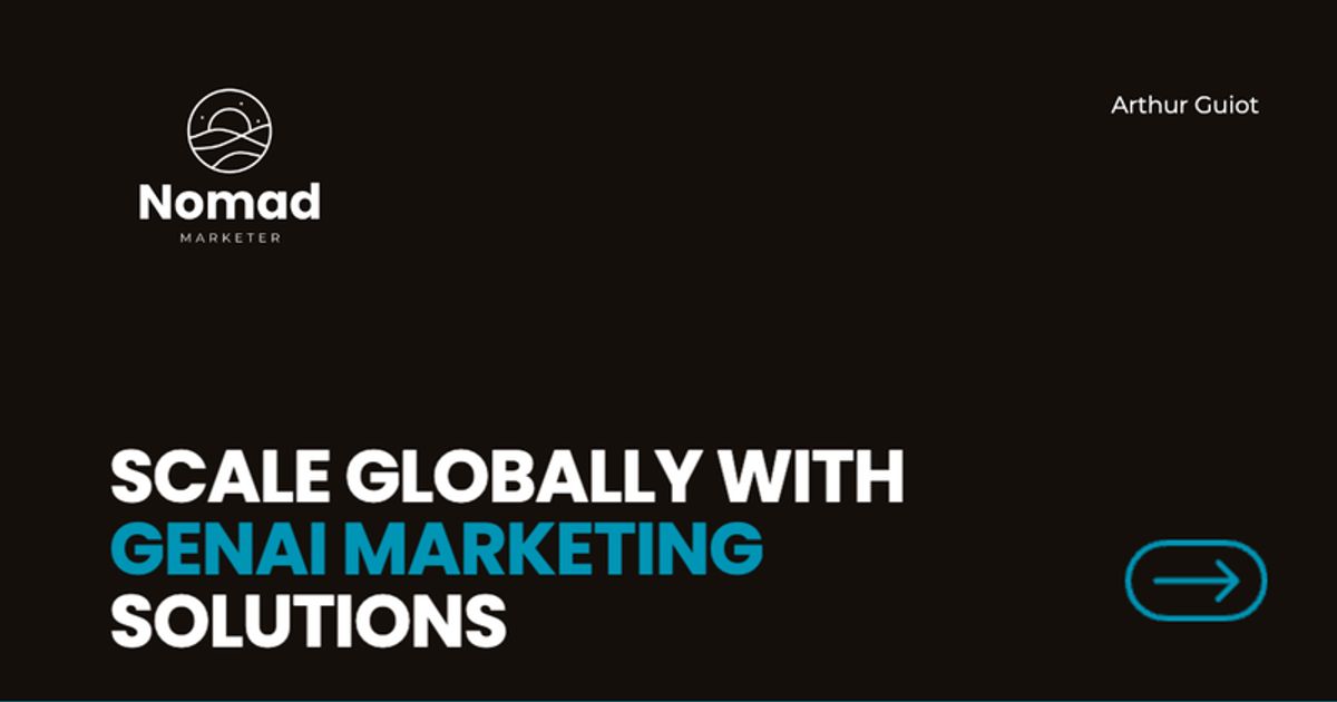 Nomad Marketer - Marketing Consultant - Website 2025